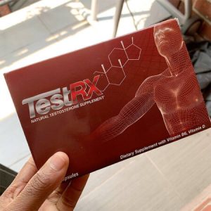 حبوب زيادة هرمون التستوستيرون TestRX الأمريكي